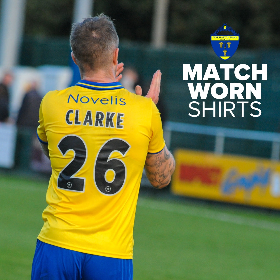 Match Worn Shirts – Warrington Town Club Shop
