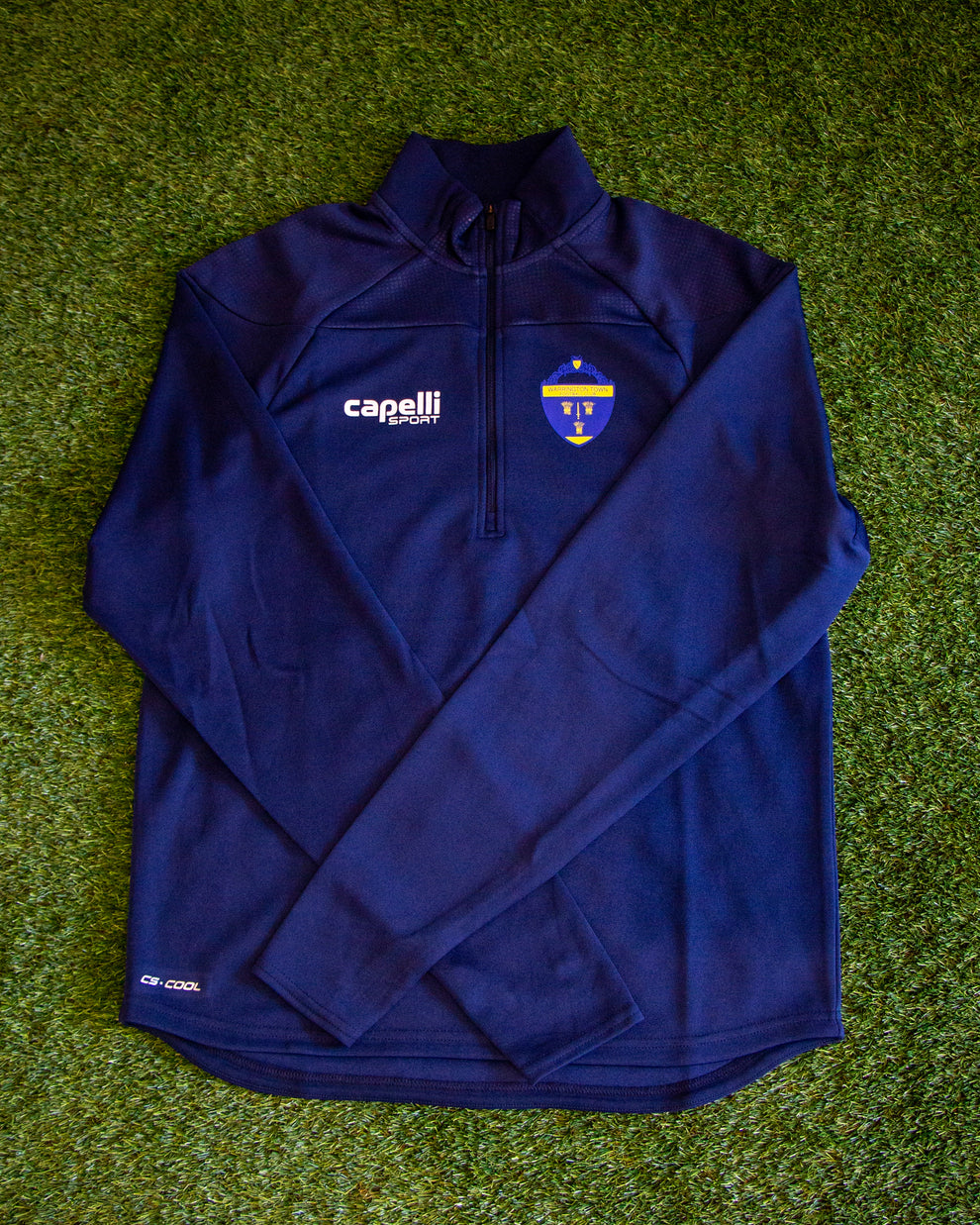 Warrington Town x Capelli 1/4 Zip Training Top – Warrington Town Club Shop